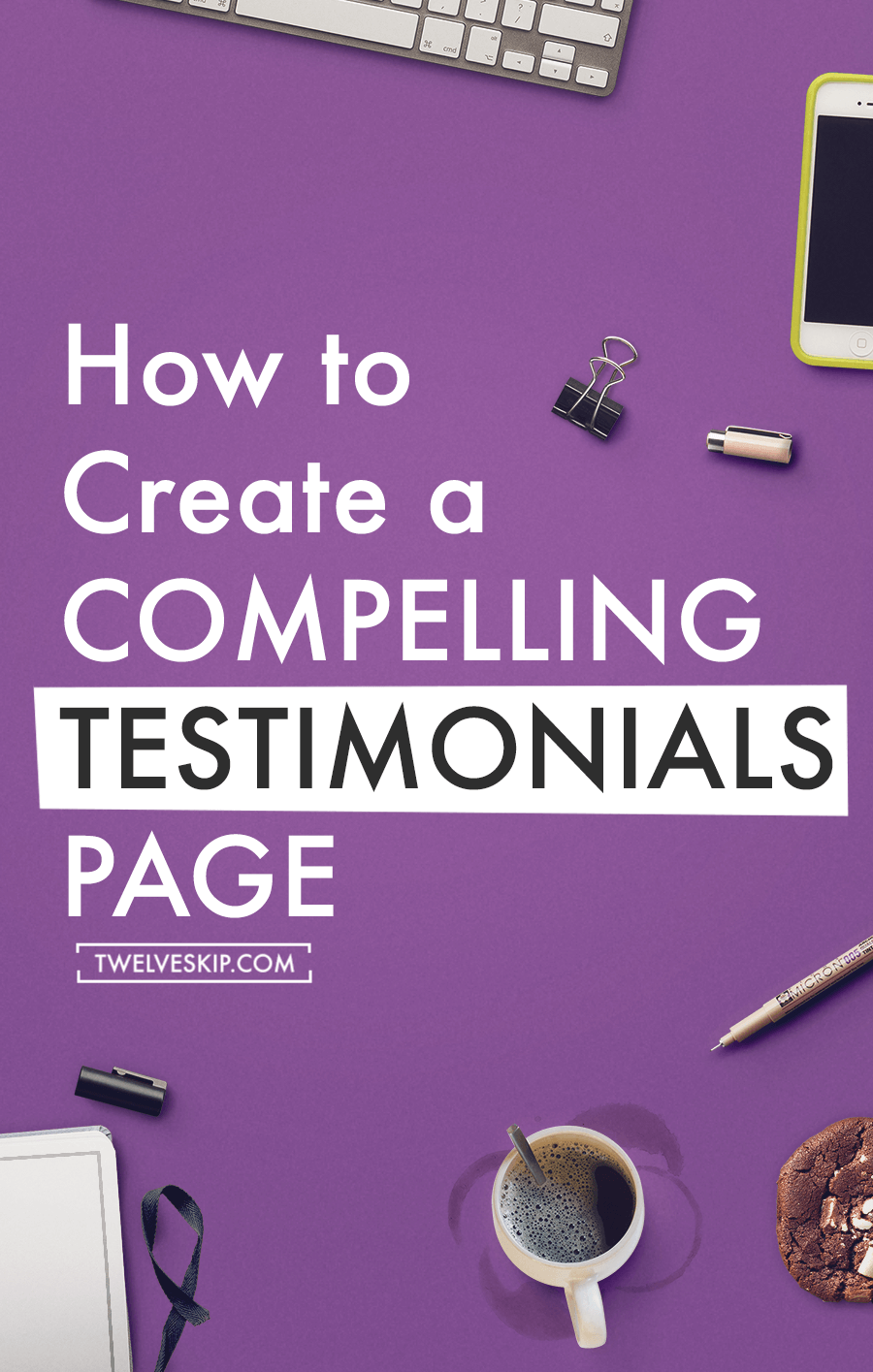 how to create an effective testimonials page • Brand Glow Up