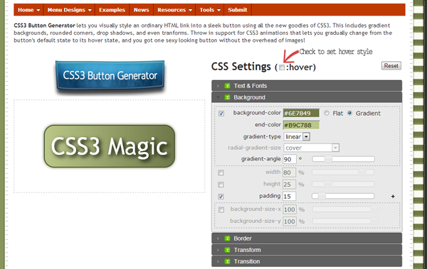 18+ Free CSS Button Generators