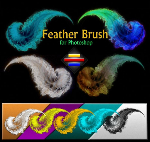 Free Feather Brushes For Photoshop Lovers • Brand Glow Up