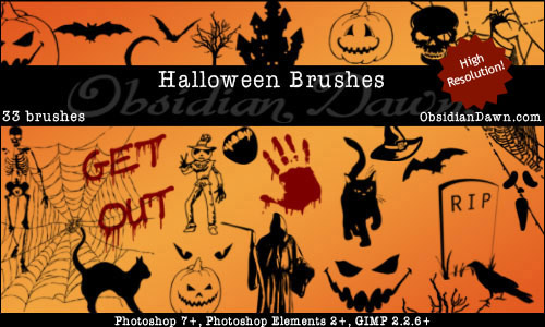 16+ Free Halloween And Horror Photoshop Brushes