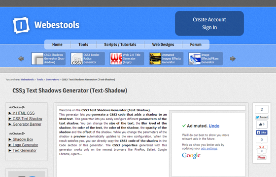 3 Best CSS3 Text Shadow Effect Generators