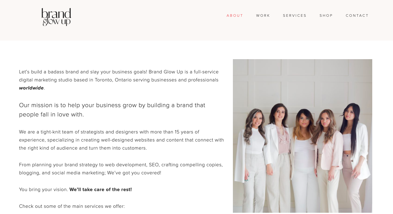 35 Best Examples Of About Me Pages • Brand Glow Up