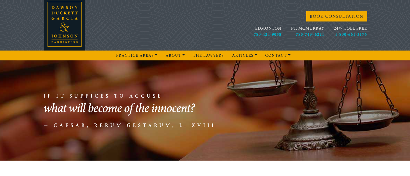 10+ Best Criminal Defense Website Examples & Inspirations • Brand Glow Up
