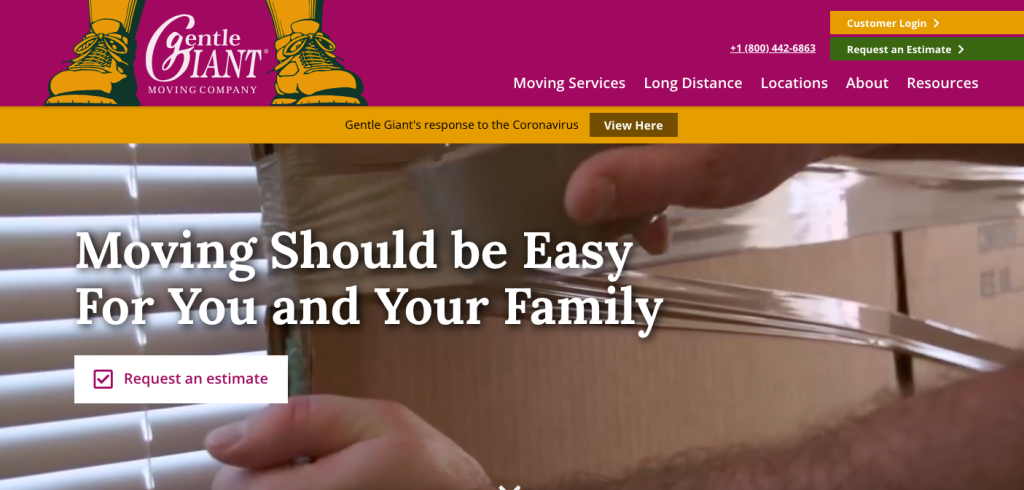 10+ Best Moving Company Website Design Examples & Inspirations