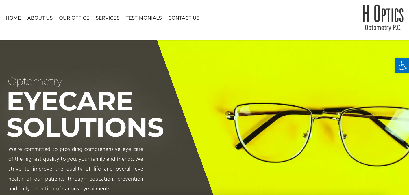 10+ Best Optometry Website Examples & Inspirations • Brand Glow Up